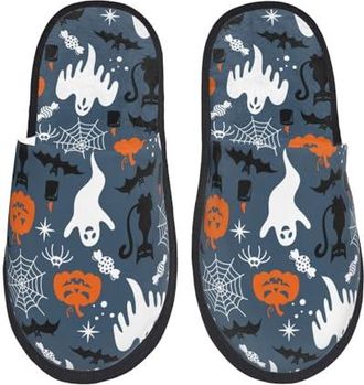 Generic Halloween Unisexe Slippers Antid&eacute;rapantes Pantoufles Respirantes Chaussons Pour Int&eacute;rieur Maison Hiver M