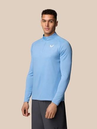 Castore Haut dentra&icirc;nement zipp&eacute; Adapt pour homme, bleu ciel, XXL