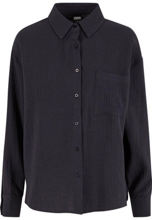 Urban Classics Klassische Bluse Urban Classics Ladies Oversized Musselin Blouse