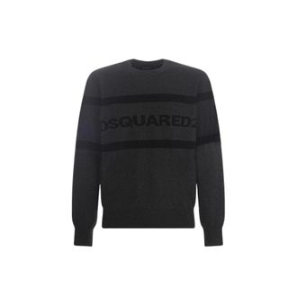 Dsquared2 Herren, Strickwaren, Grau, XLGr&ouml;&szlig;e