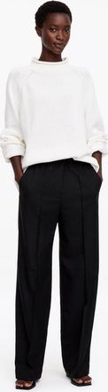 Arket Elegante Hose Mit Elastikbund -Schwarz
