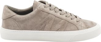 Moncler Homme, Chaussures, Beige, Taille: 40 EU Monaco 2 Low Top