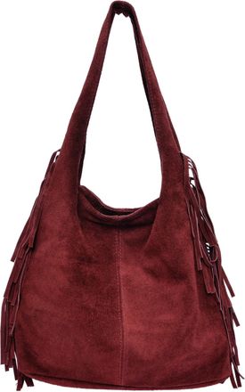 Isabella Rhea Violet Rindsledertasche