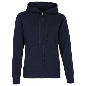Fruit Of The Loom Premium Hooded Sweat Jacket Lady-Fit Damen Sweatjacke NEU, Farbe:deep Navy, Gr&ouml;&szlig;e:XL