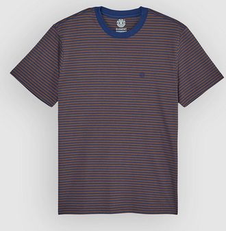 Element Icon Embroidery T-Shirt sepia