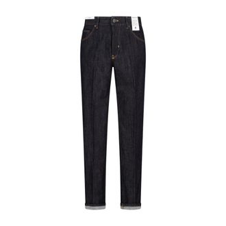 Pantaloni Torino Stretch Jeans Indigo Batavia 9 oz - - Jeans - Herren - Schwarzk - W36