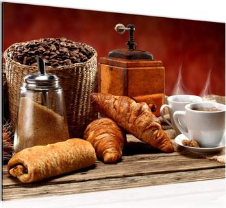 Runa Art Bild Küche Kaffee Modern Wandbilder Esszimmer Küchenbilder 1 Teilig - Made In Germany - Esszimmer Braun Flur 505015a