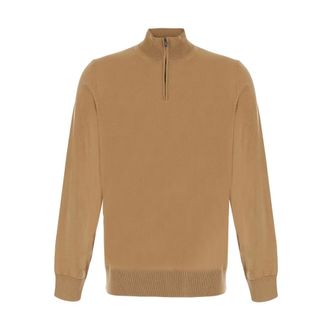 HUGO BOSS Tricots - Homme - Pulls - Beige - Taille: L