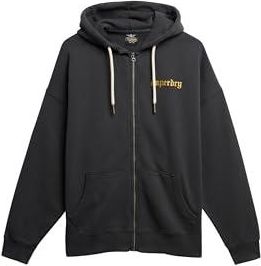 Superdry Old School Tattoo Os Full Zip Sweatshirt L