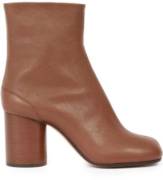 Maison Margiela Stiefel - Boots Leather Brown - Gr. 37,5 (EU) - in Braun - f&uuml;r Damen