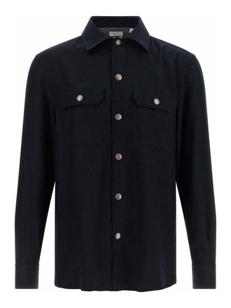 Brunello Cucinelli Casualjacke - Blau