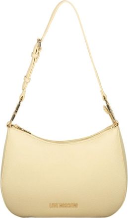 Love Moschino Femme, Sacs, Blanc, Taille: ONE Size Sac &agrave; bandouli&egrave;re en cuir synth&eacute;tique &eacute;l&eacute;gant et polyvalent