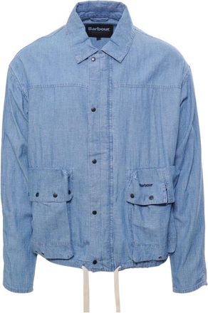 Barbour Homme, Vestes, Bleu, Taille: M Durham Veste L&eacute;g&egrave;re en Denim