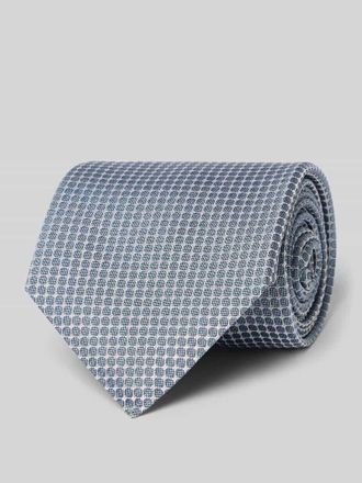 HUGO BOSS Seidenkrawatte mit Allover-Muster