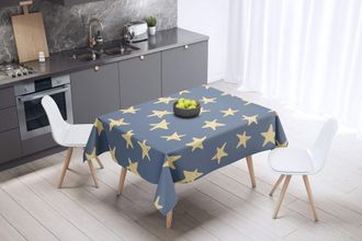 Bonamaison Le Jardin du Lin K&uuml;chendekoration, Tischdecke, Zuf&auml;lliges Muster, 140 x 140 Cm - Entworfen und hergestellt in der T&uuml;rkei