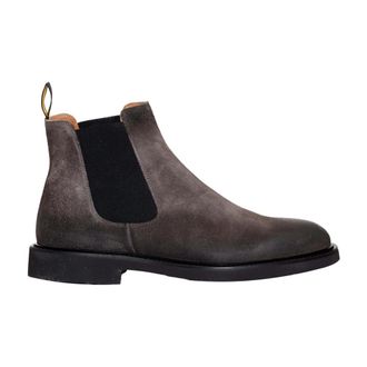 Doucal's Vintage Graue Wildleder Beatles Stiefeletten - - Shoes - Herren - Grau - 41 EU