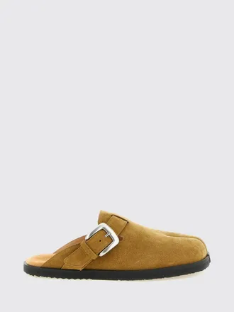 Maison Margiela Mules Tabi Daily en veau velours avec bride r&eacute;glable