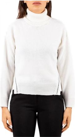 Alpha Industries Femme, Pulls, Beige, Taille: 40 FR Dolcevita Alpha