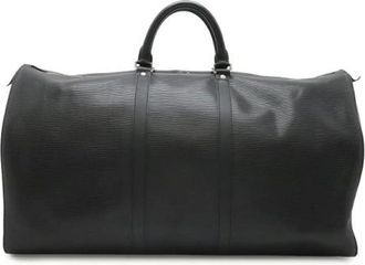 Louis Vuitton Pre-owned Epi Leather Keepall 55 Boston Bag - Femme - Pre-owned - Noir - Taille: ONE Size