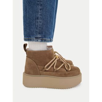 INUIKII Schneeschuhe Inuikii Classic Low Platform 75204-004 Beige