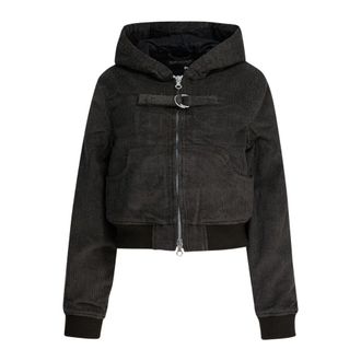 Our Legacy Kapuzen-Bomberjacke mit D-Ring-Detail - - Jackets - Damen - Braun - XS