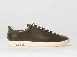Paul Smith Low-Top-Sneakers aus glattem Kalbsleder mit aufgedrucktem Logo