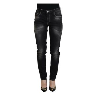 Acht Mid Waist Denim Pants - - Jeans - Damen - Schwarzk - W26