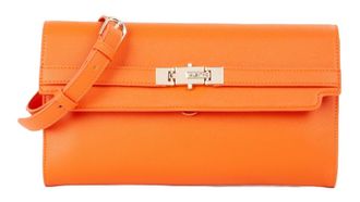 Valentino Umh&auml;ngetasche Clutch Fae Re Pochette Bag Arancio orange