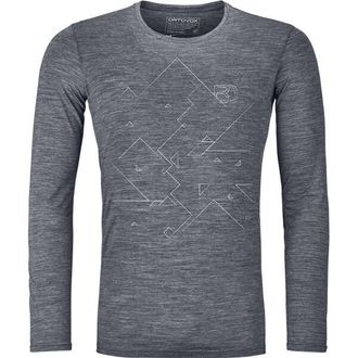 Ortovox Herren Shirt 185 MERINO TANGRAM LS M