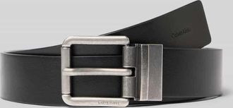 Calvin Klein G&uuml;rtel aus echtem B&uuml;ffelleder
