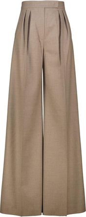 Max Mara Damen Hose aus Kaschmir-Foule ZULIA