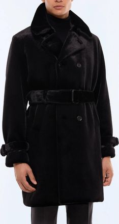 Fursac Trench en fausse fourrure - Taille XL - Homme