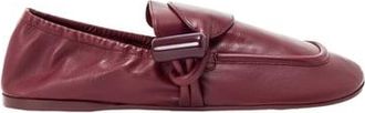 Loewe Mocassins Toggle en cuir de veau lisse brillant