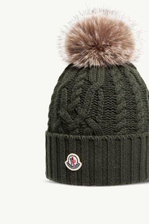 Moncler L20933B00041M1127877 Winter Hat - Khaki
