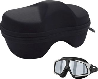 Generic Schwimmbrillenbox - Schützender Aufbewahrungskoffer, Integriertes Hakendesign, Tragbarer Reisebehälter, Hartschalen-Brillenetui | Zuverlässiger Ausrüs