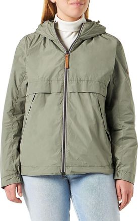 Camel Active Damen Sportlicher Windbreaker aus Recyceltem Polyester Jacket, Braun, 48