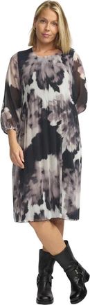 2-Biz Femme, Robes, Multicolore, Taille: 36 FR Robe midi élégante pour le quotidien