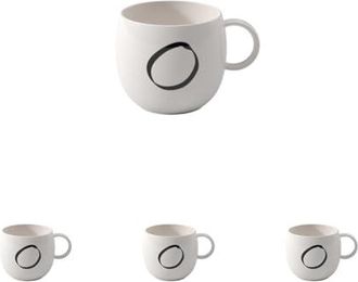like. by Villeroy & Boch Letters Becher O 13x10x8cm (Packung mit 4)