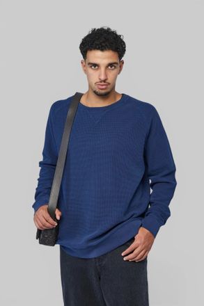 Denham Waffle LS Sweat