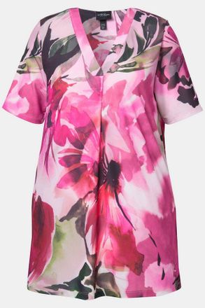 Ulla Popken T-Shirt Slinky Long Shirt