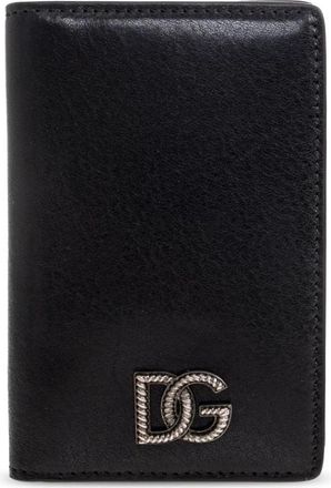 Dolce & Gabbana Homme, Accessoires, Noir, Taille: ONE Size Porte-cartes Dauphine