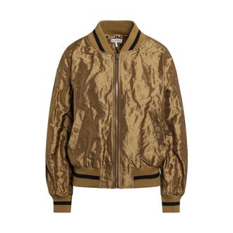Loewe Bomberjacke aus technischem Stoff - - Jackets - Damen - Braun - XS