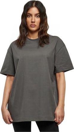 Build Your Brand T- Shirt Boyfriend surdimensionné pour Femme, Marron, 4XL