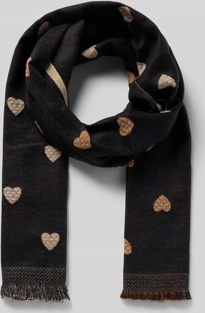 Kurt Beines Schal aus Viskose-Mix mit Fransen