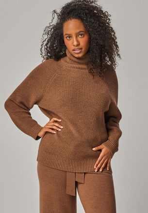 You Look Perfect PULLOVER EVE - Stylisher Mock Neck Pullover