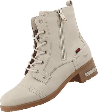 Mustang Jeans Damen Stiefelette cream EU 36 cream EU 36