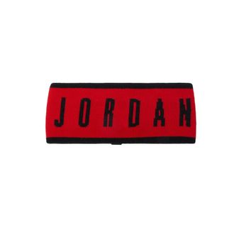 Nike Nike Jordan M Seamless Knit Headband Reversible in der Farbe Black/fire red/fire red, Ma&szlig;e: ONE Size, J.100.2722.012.OS