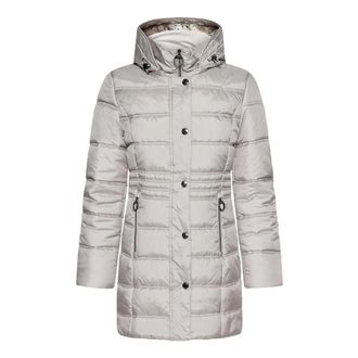 Betty Barclay Gesteppte Jacke mit Kapuze - - Jackets - Damen - Grau - 2XL