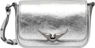 Zadig&Voltaire Femme, Sacs, Gris, Taille: ONE Size Le Zazi Vintage Bag