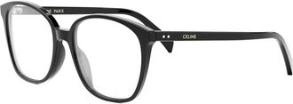 Celine D&uuml;nne quadratische Brille - - Accessories - unisex - Schwarzk - 57 MM